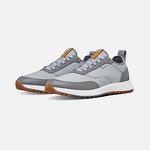 TRUE Linkswear All Day Ripstop V2, Women's Golf Shoes, 100% Recycled Materials, Water Resistant, Charcoal, 11