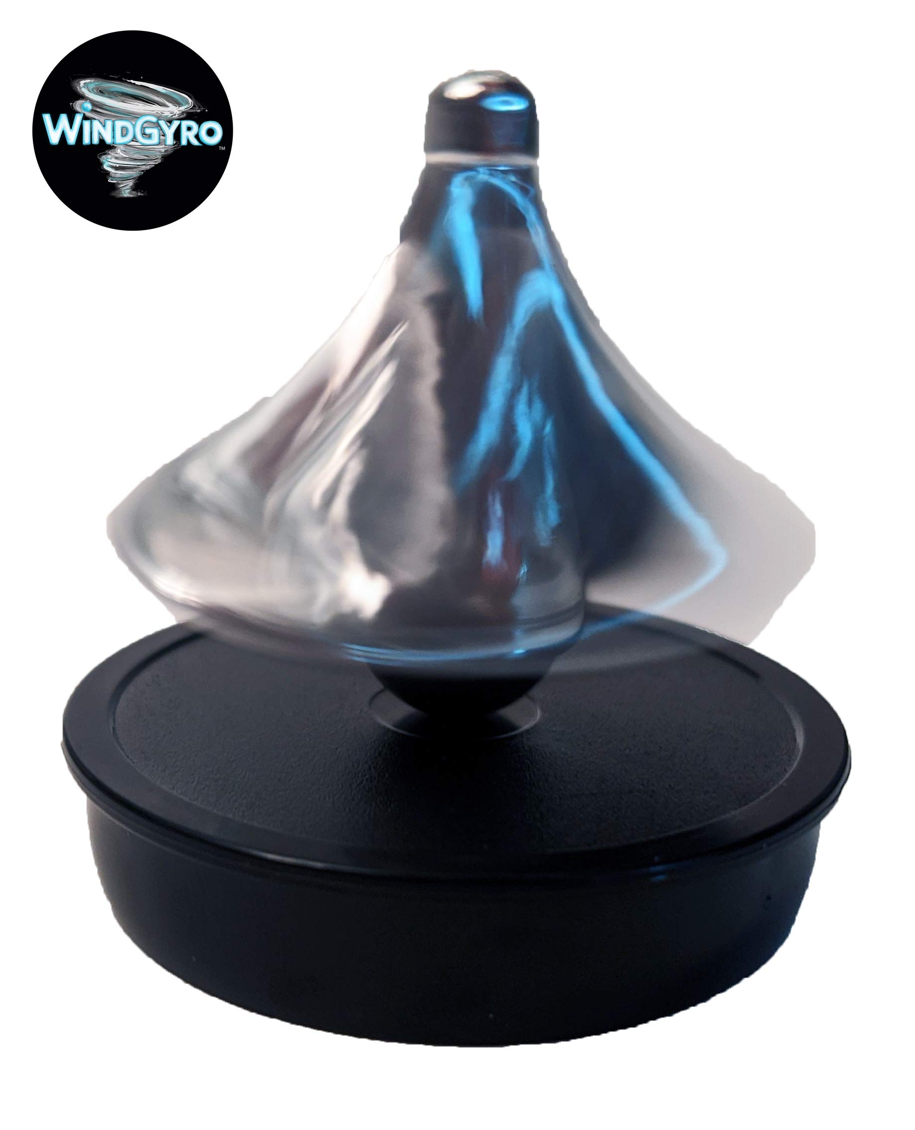 Universal Specialties The Original WindGyro Mini Wind Turbine Gyroscope Spinning Top Fidget Desk Toy