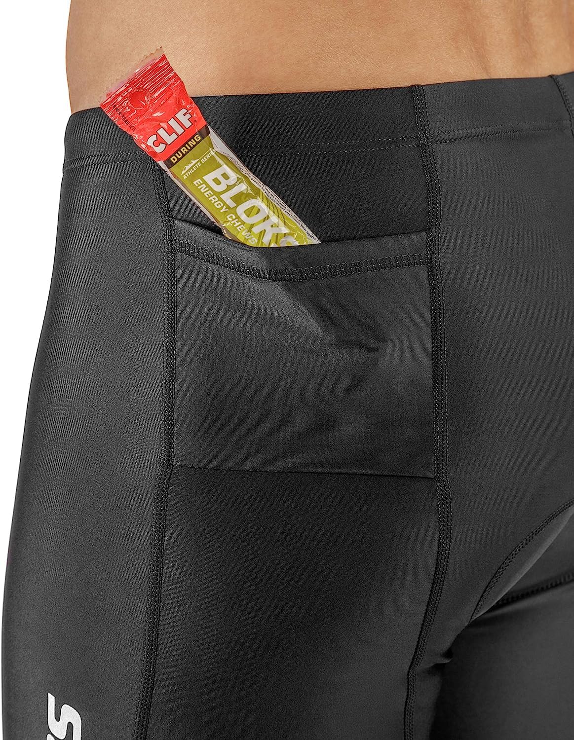 SLS3 Triathlon Shorts Men - Tri Short Mens - Men's Triathlon Shorts (Black, Medium)