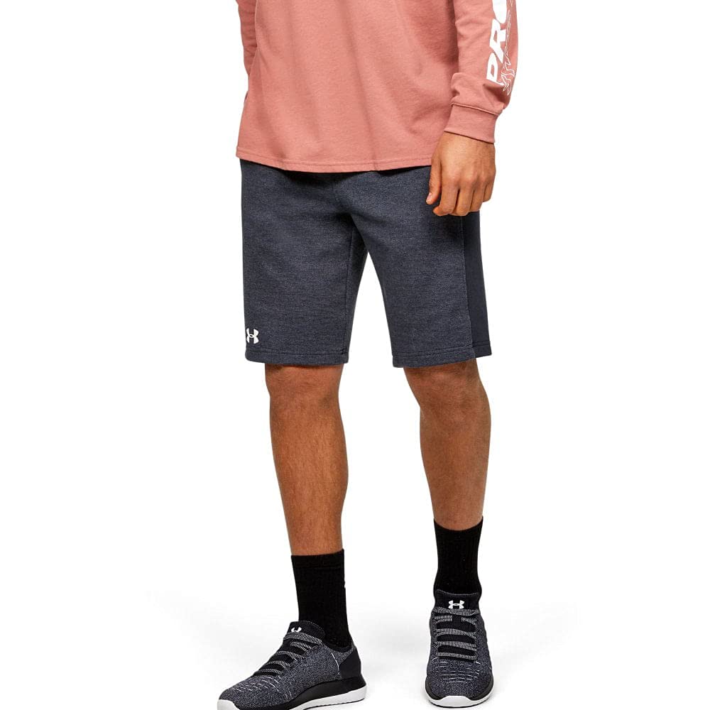 Under Armour 2x Knit Short, Black (001)/Onyx White, Medium