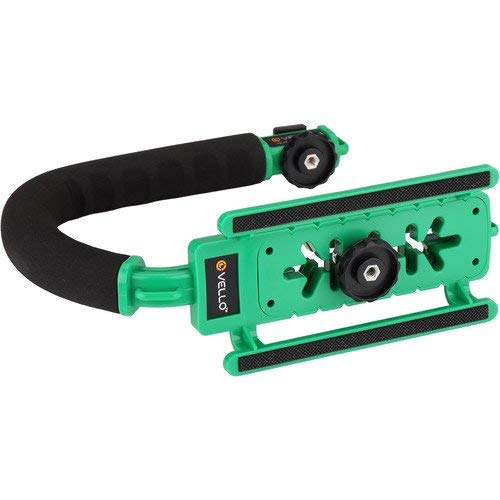 Vello ActionPan Professional Grade Stabilizing Action Grip/Handle (Green)