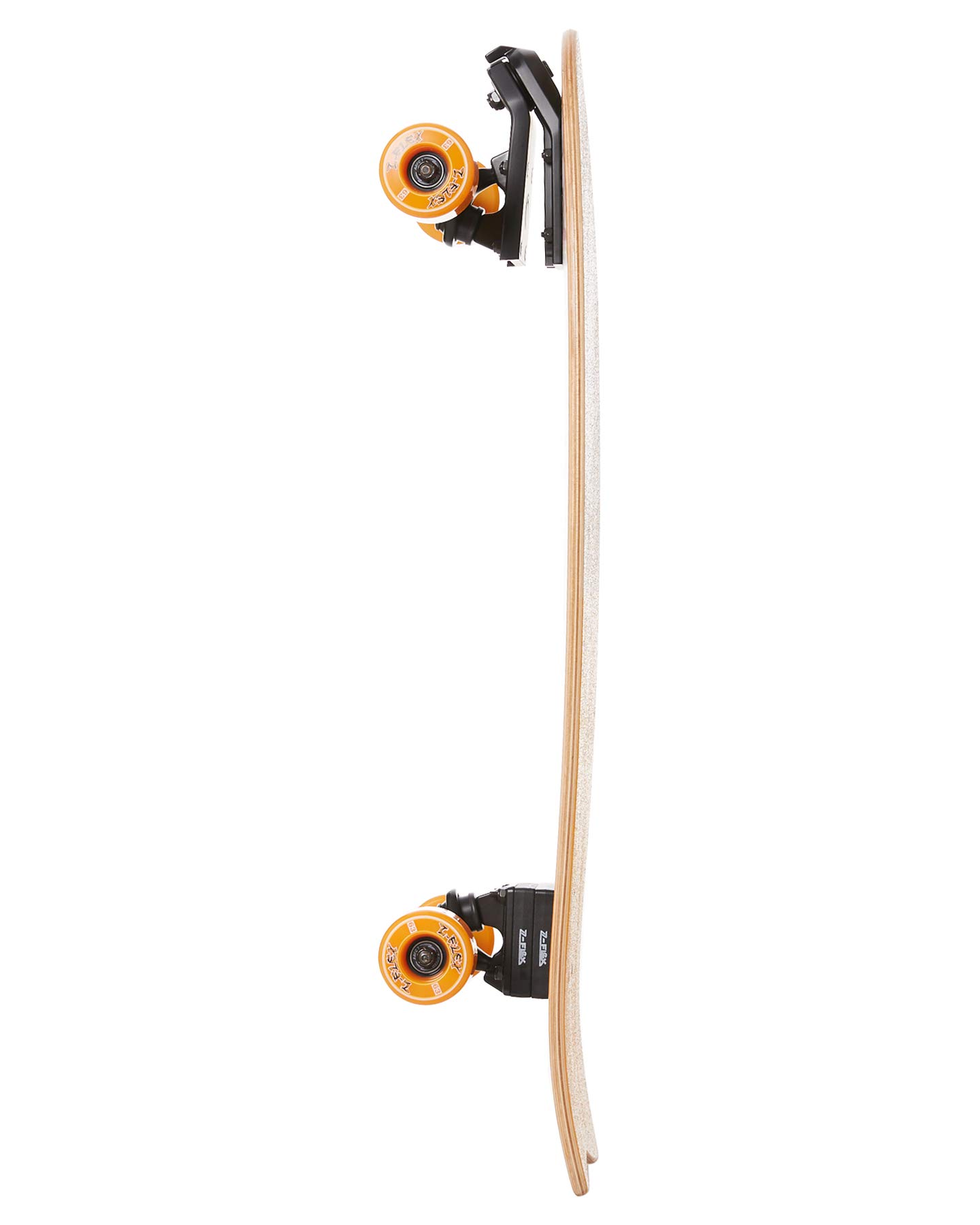 Z-Flex Banana Train Surfskate Fish Longboard, Adults Unisex, Orange (Orange), 31 in
