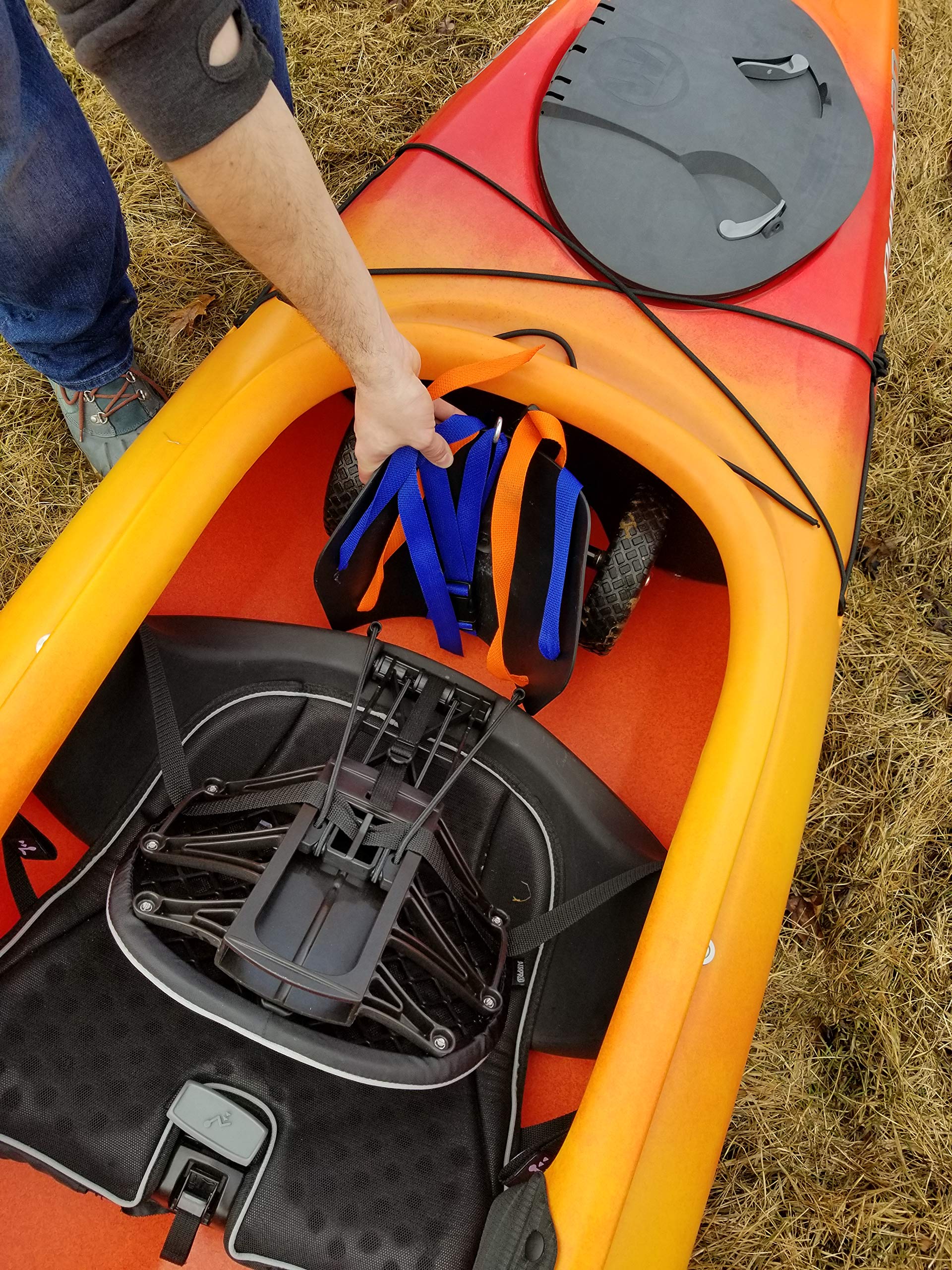 THEKAYAKCART KC-7 Ultra Portable Kayak & Canoe Cart