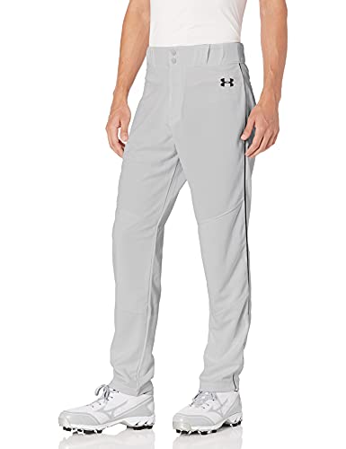 Under Armour Men's UA Utility Relaxed Piped Baseball Pants LG Gray