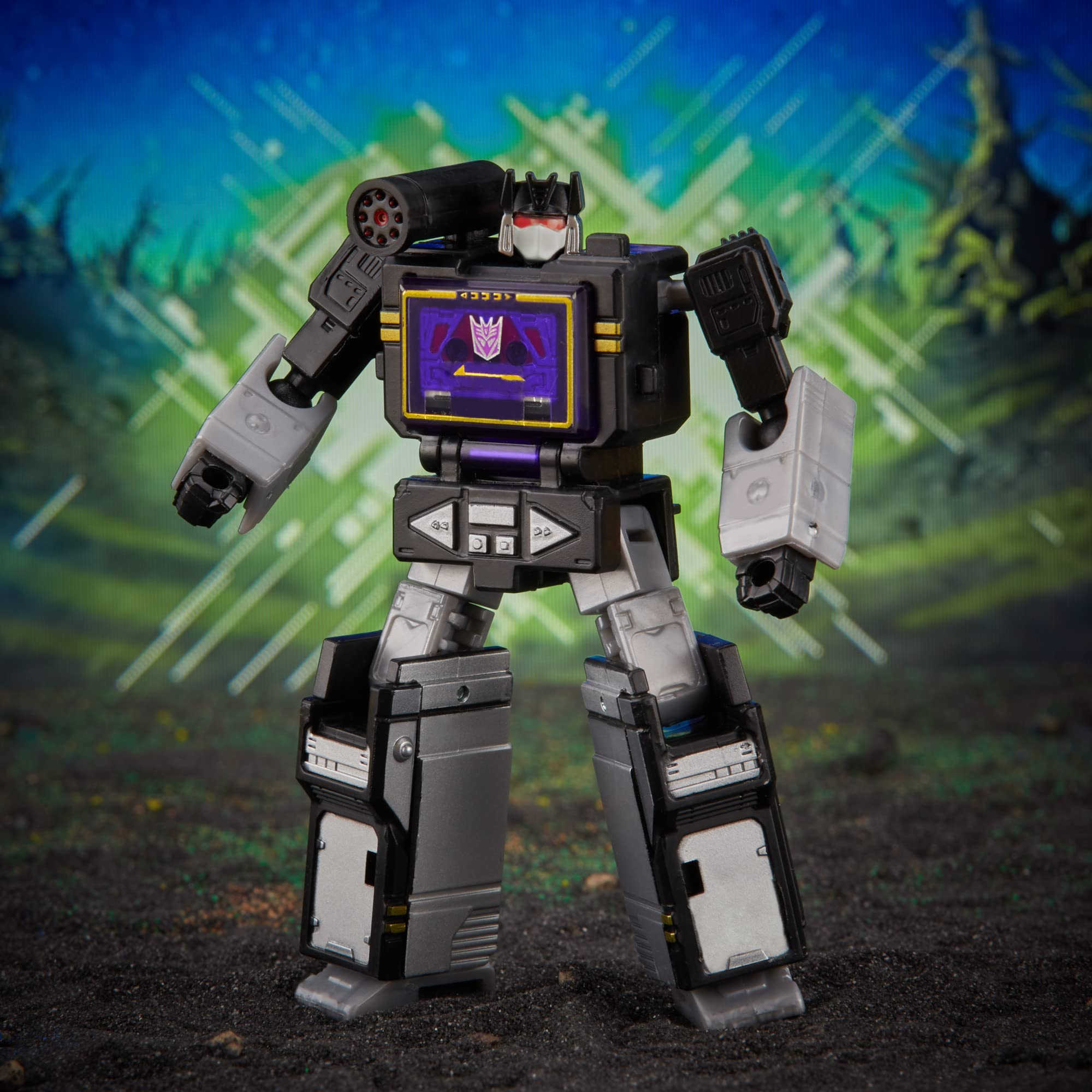 Transformers Toys Legacy Evolution Core Soundblaster Toy, 3.5-inch, Action Figure for Boys and Girls Ages 8 and Up