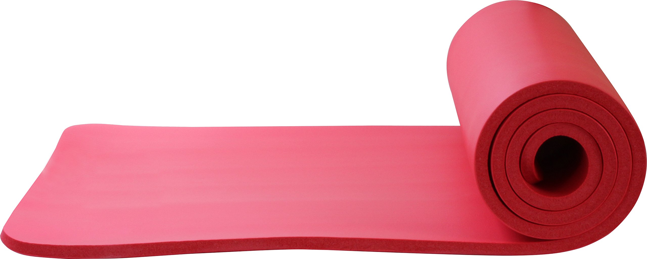 Yoga mat 72" X 24" - Extra Thick Exercise Mat - with Carrying Strap for Travel Yoga Mat - by Saganizer