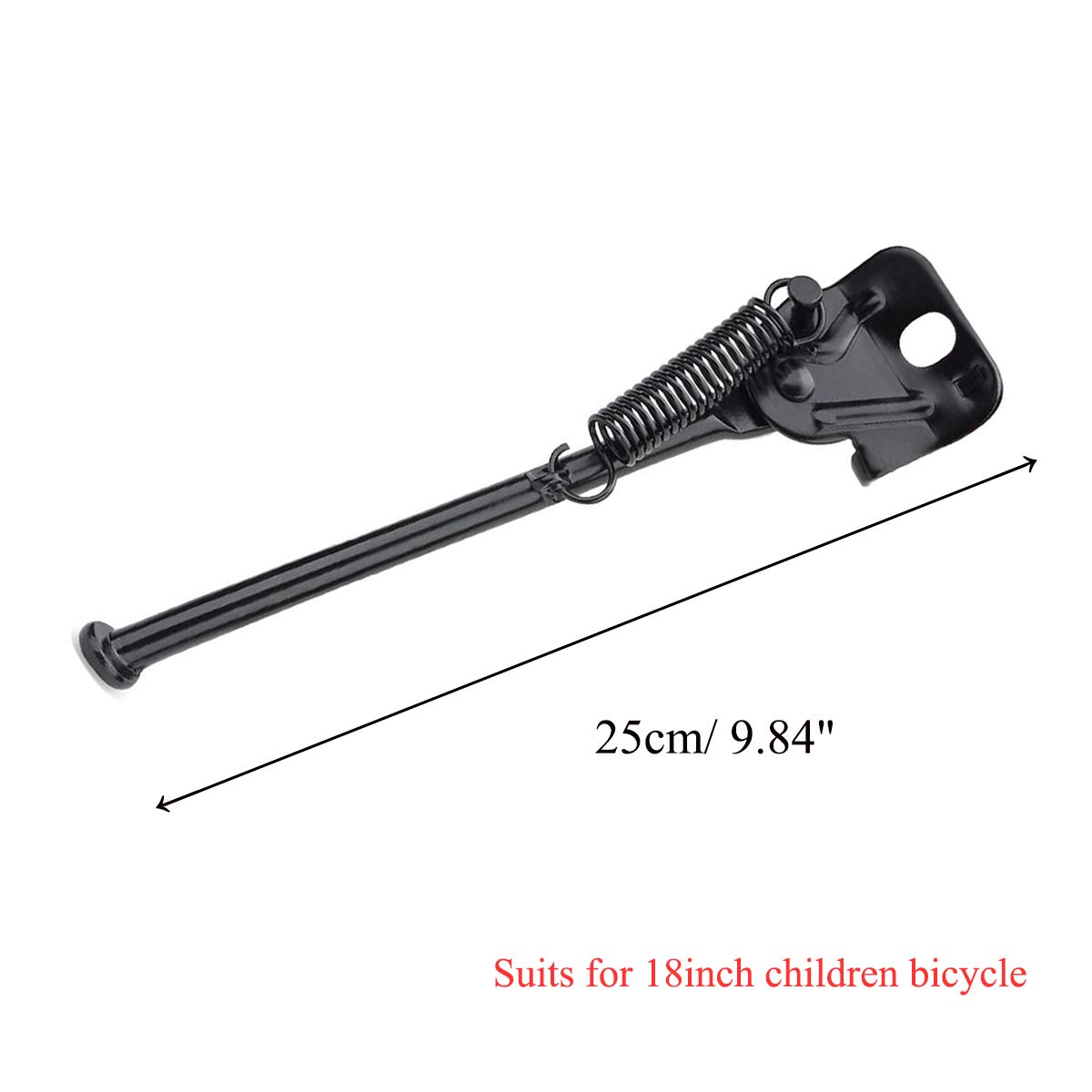 YXRAN Kids Bike Kickstand for 18 Children's Bicycle Kickstand Single-Side Stand Folding Bicycle Stand Support