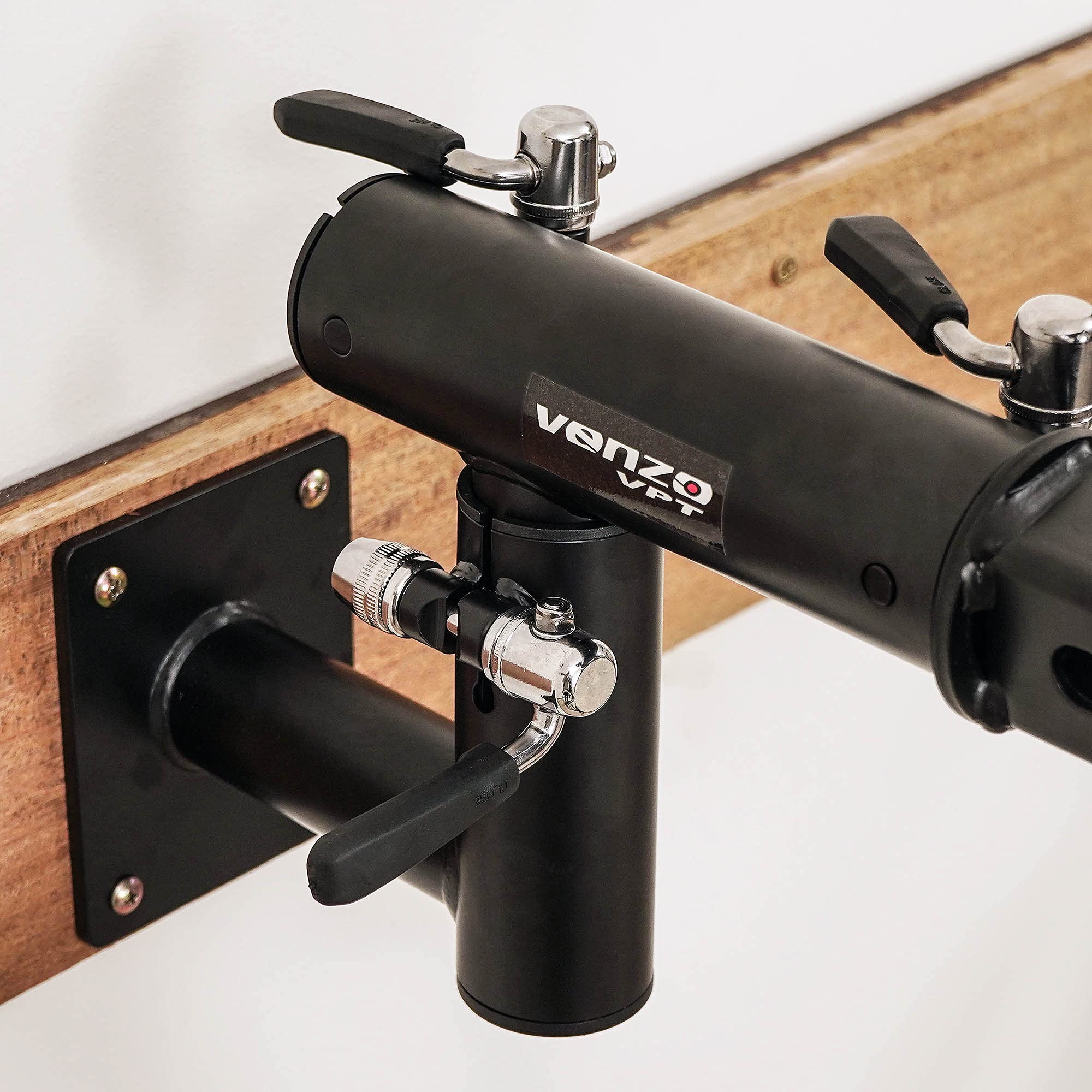 Venzo Bike Repair Stand - Wall Mount Bicycle Mechanics Home Workstand - for Mountain Bikes and Road Bikes Maintenance