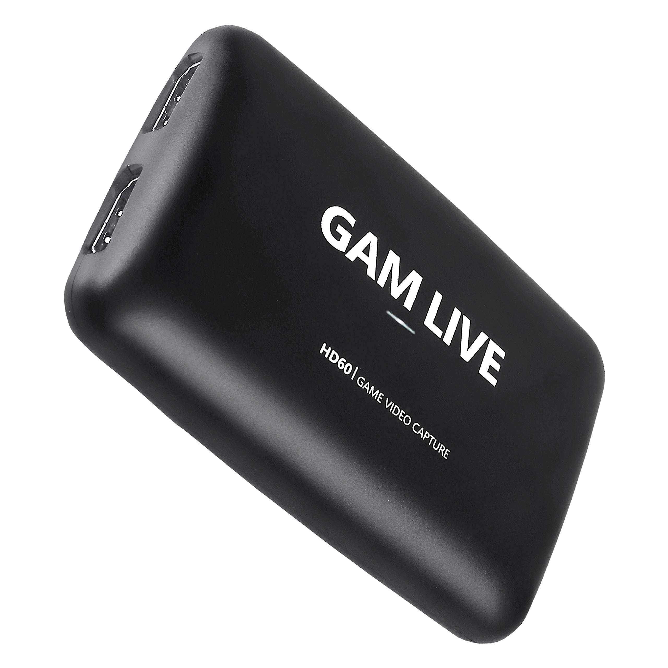 UCEC Capture card, GAM LIVE, 4K USB 3.0 Game Video Capture Card, 1080p60 and 4K30 for Live Streaming, Video Recording, Compatible with PS5, PS4, Xbox One, Xbox 360, Switch and More