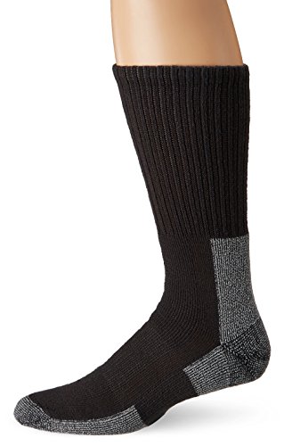Thorlos TRHXM Max Cushion Trail Hiking Crew Socks, Castlerock Grey, Large