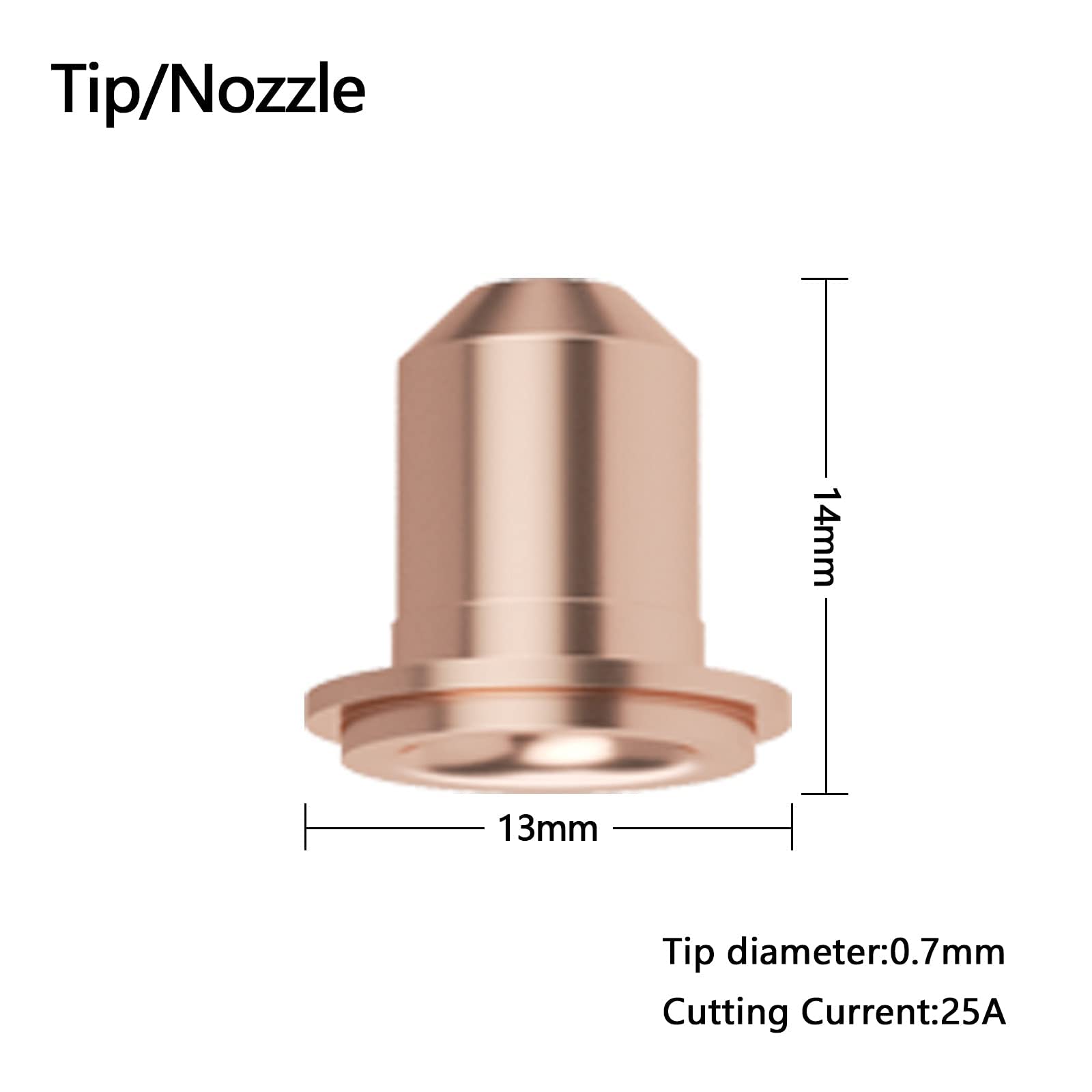 Welding Knight 176655 Electrode 176656 Tip fit for Miller Plasma Cutter ICE-25C ICE-27C Torch
