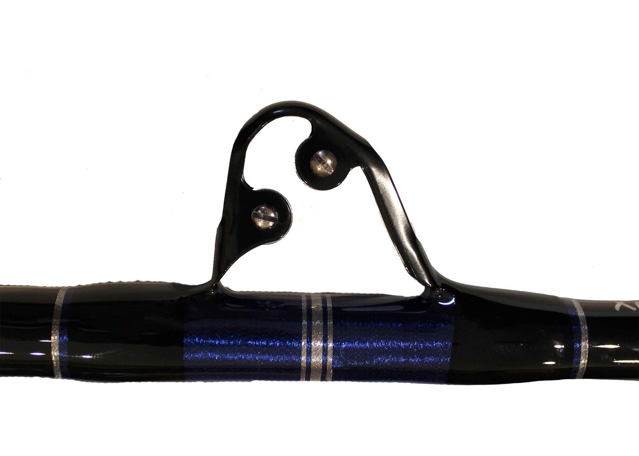 Xcaliber Marine Pair of PRO Tournament Series 6' 80-130 LB Saltwater TROLLING RODS Includes Bent and Straight Butt