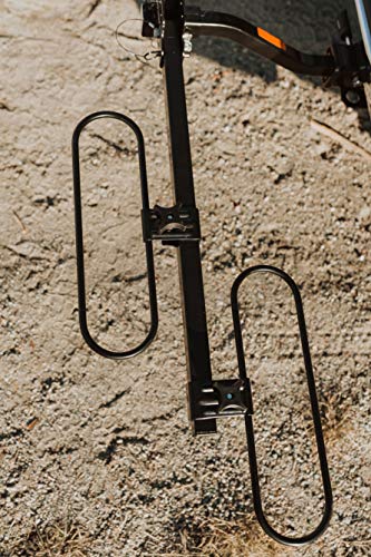 Swagman Bicycle Carrier TRAVELER XC2 RV Approved Hitch Mount Bike Rack , Black