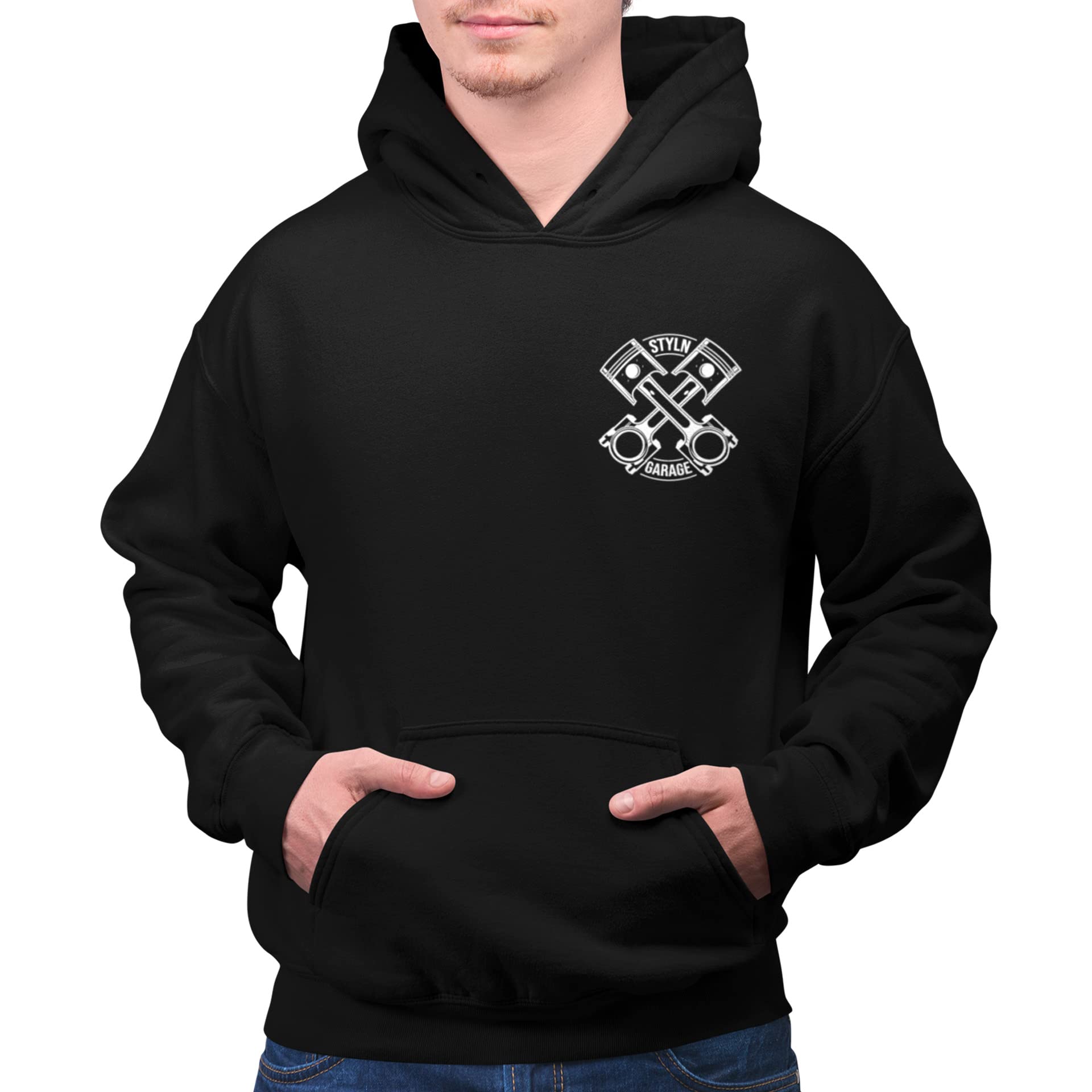 STYLN MIGHT LOOK LIKE A MECHANIC Hoodie (X-LARGE)