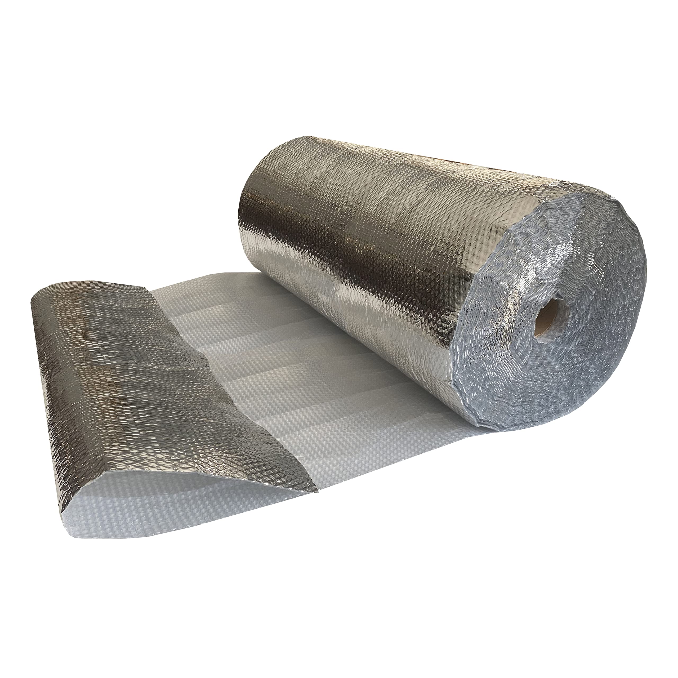 Uboxes, Thermoflex Insulated Bubble Roll, 125-Feet Wrap (48-INCHES), Silver