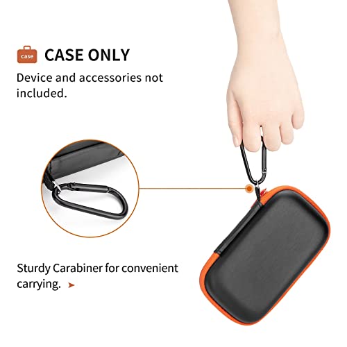 Yinke Hard Case for SanDisk Extreme Pro/SanDisk Extreme Portable External SSD 500GB 1TB 2TB, Travel Case Protective Cover Storage Bag