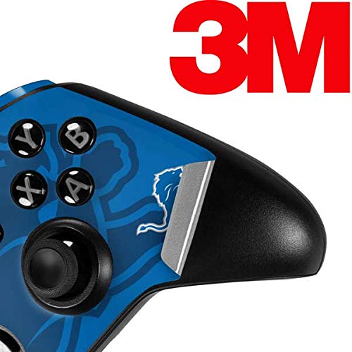 Skinit Decal Gaming Skin compatible with Xbox One Elite Controller - Officially Licensed NFL Detroit Lions Double Vision Design