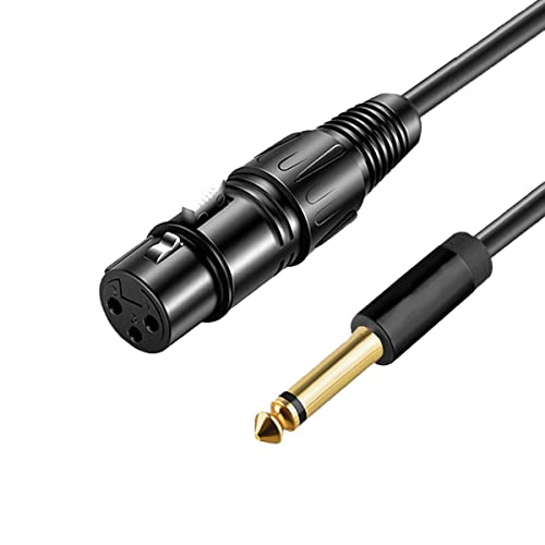 Yinker 3.5mm to XLR Cable 5FT 2Pack, 1/8 Inch TRS to XLR Male Microphone Cable, XLR to 1/8 3.5mm Mic Cord