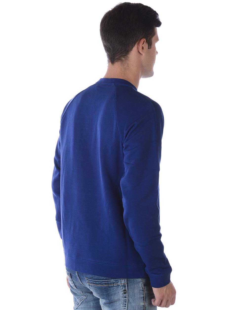 Versace Collection Sweatshirt logo Cotton for men V800687SVJ00358 (as1, alpha, s, regular, regular, Blue, Small)