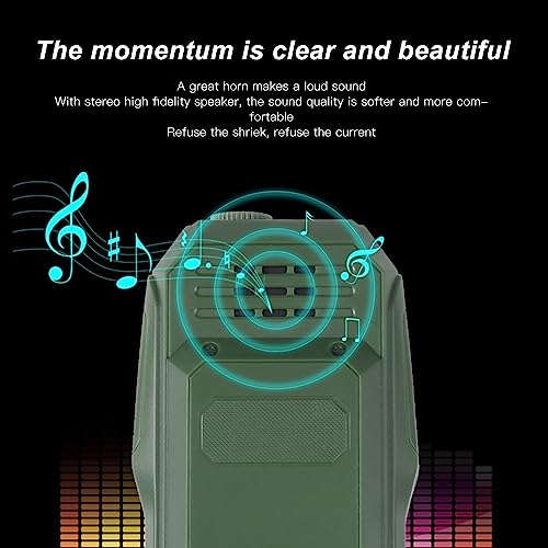 Unlocked Senior Cell Phone 2G Dual SIM Card, HD Screen, Loud Sound, SOS Button, Long Battery Life, 1.8 inch, 5800mAh, Micro USB Charging Port (US Plug)