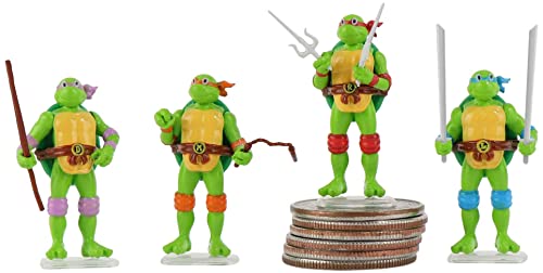 Worlds Smallest Teenage Mutant Ninja Turtles (Bundle of 4)
