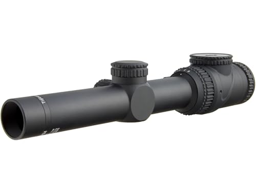 Trijicon 266978 AccuPoint 1-6x24 Riflescope with BAC Green Triangle Post Reticle, 30 mm Tube,black