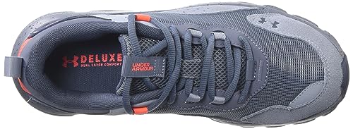 Under Armour Men's Charged Verssert Speckle, (102) Gravel/Downpour Gray/After Burn, 13, US