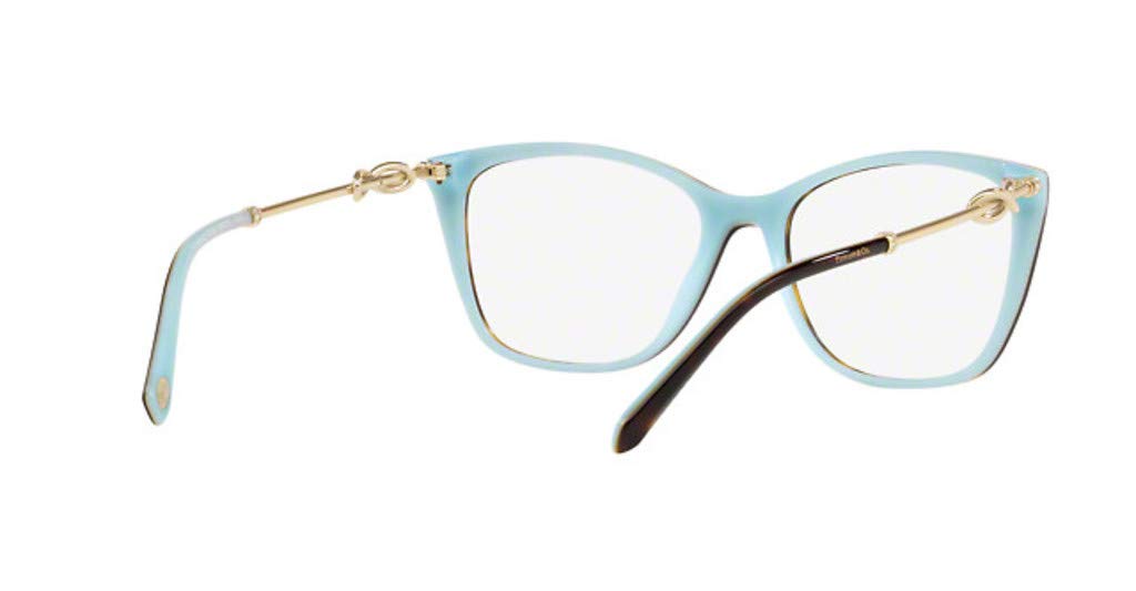 Tiffany & Co. TF2160B - 8134 Eyeglass Frame HAVANA/BLUE w/Clear Demo 54mm