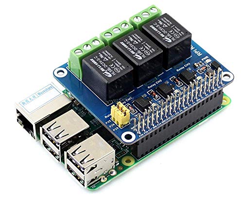 XYGStudy for Raspberry Pi 4B/3B+/3B/2B/B+/A+ Expansion Power Relay Module - RPi Relay Board