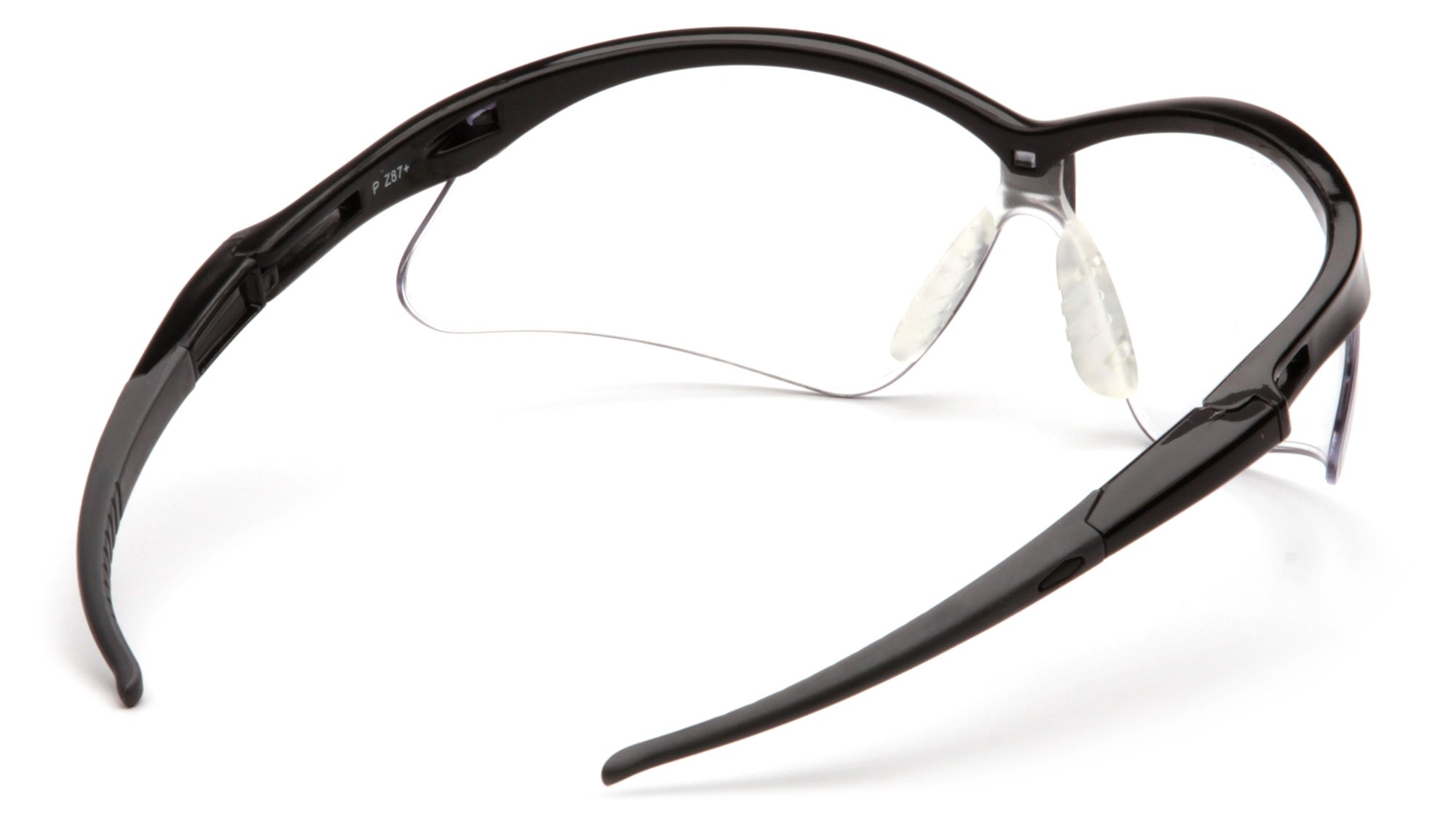 Pyramex Safety Products SB6310STP PMXTREME Safety Glasses, Clear Anti-Fog Lens with Black Frame & Cord, Clear