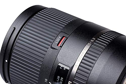 Tamron 16-300mm f/3.5-6.3 Di II VC PZD Macro Lens for Canon Camera (Model B016E) - International Version (No Warranty)