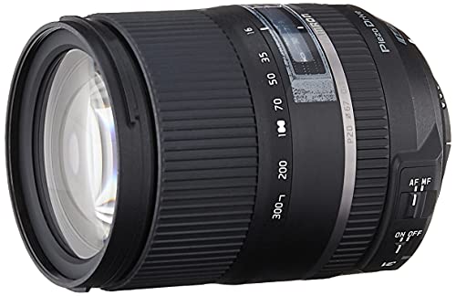 Tamron 16-300mm F/3.5-6.3 Di-II VC PZD All-In-One Zoom for Nikon DX DSLR Cameras