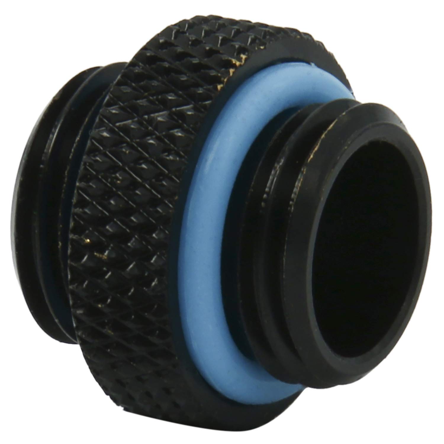 YaeCCC 6 Pack G1/4" inch 5mm Male to Male Fitting Matte Black