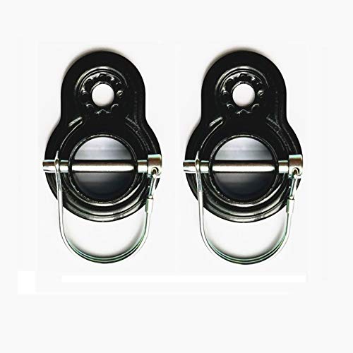 Wellfun 2pcs Bike Trailer Hitch Attachments for Bike Trailers, Flat and Angled Couplers for a Wide Range of Bicycle Carriers, Trailer Sizes, Models, and Styles