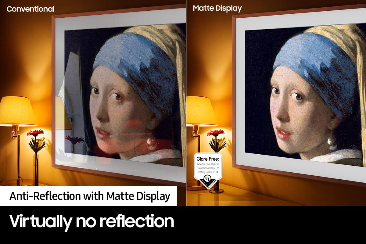 SAMSUNG QN43LS03BAFXZA 43" The Frame 4K UltraHD Smart QLED TV with an Additional 1 Year Coverage by Epic Protect (2022)