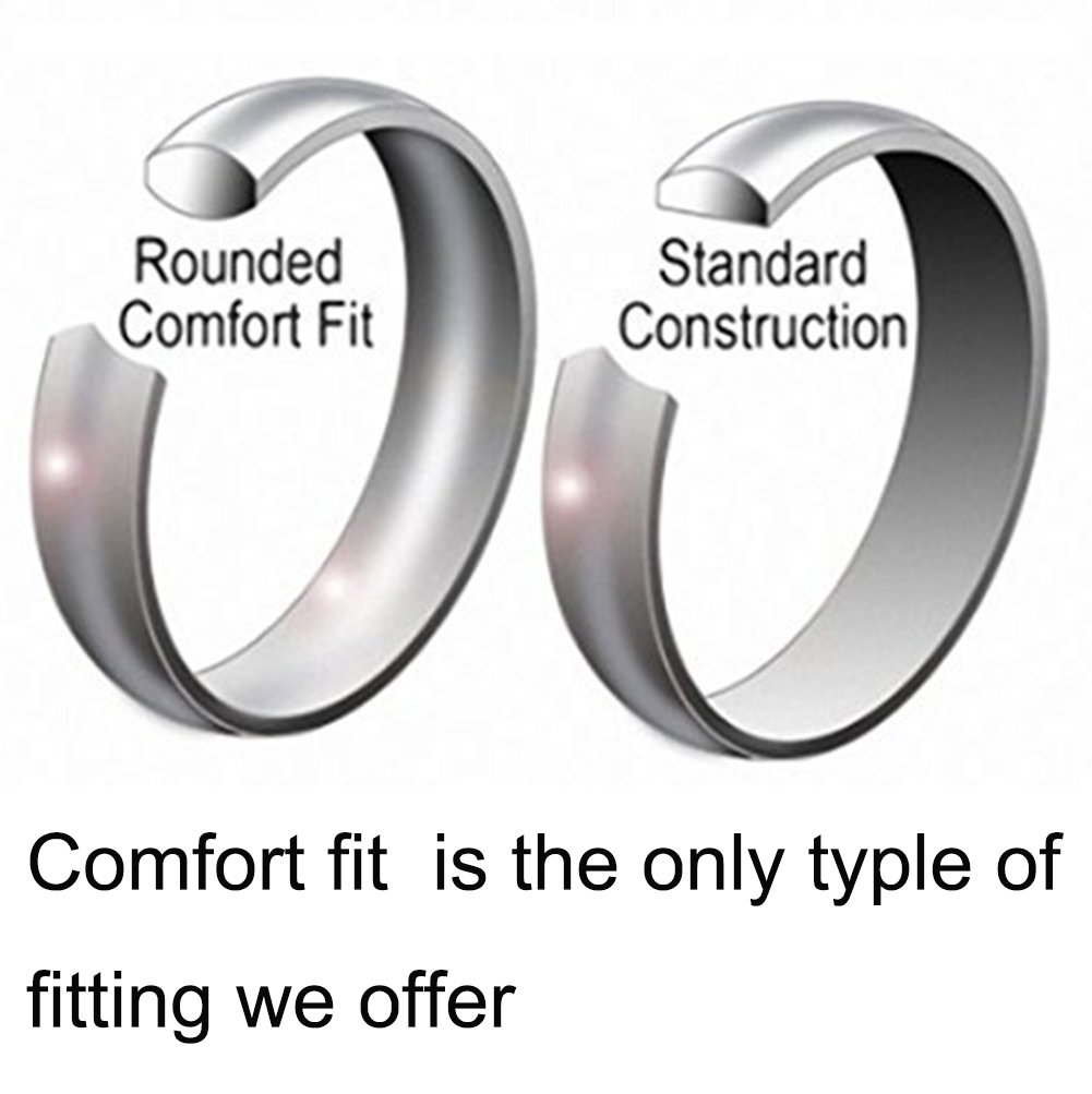 Tanyoyo Black Celtic Dragon Stainless steel Ring Gold color Wedding Band Jewelry Size 7-14 (8)