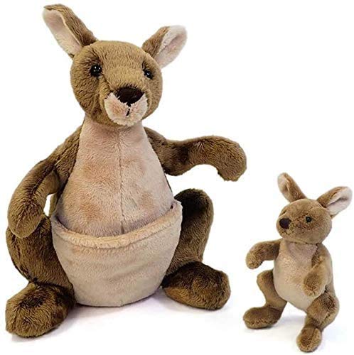 Yixin Jirra Plush Stuffed Animal Kangaroo,12 inch