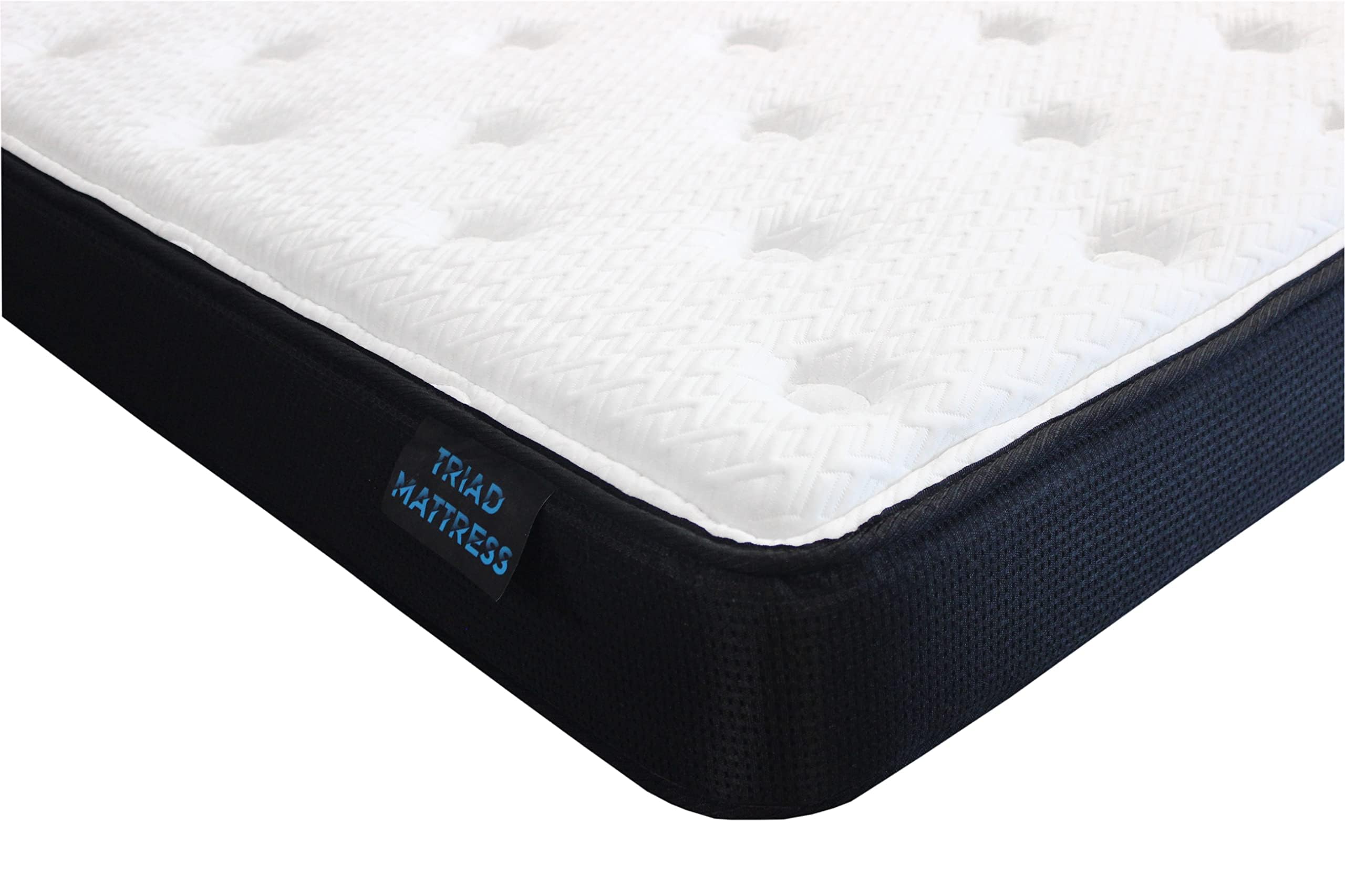 Triad Lite 6 inch RV Mattress Cool Gel Foam, Glacier Cooling Stretch Cover, Firm Support, Made in The USA (30x80)
