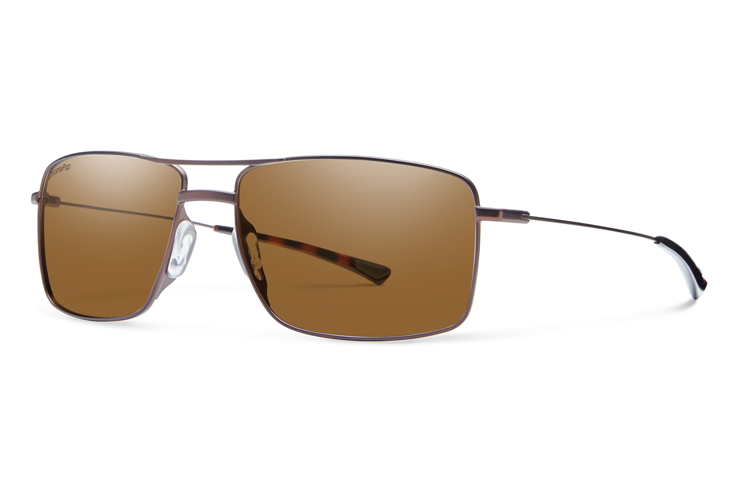 Smith Optics TURNER Sunglass, Carbonic Polarized Brown Lens, Matte Brown