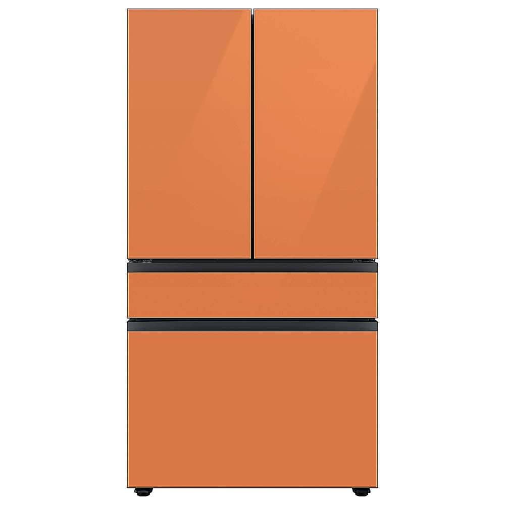 SAMSUNG RAF18DU4CH Bespoke 4-Door French Door Refrigerator Panel in Clementine Glass - Top Panel
