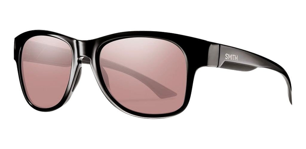 Smith Optics Wayward Lifestyle Polarized Sunglasses, Black/Chromapop Ignitor