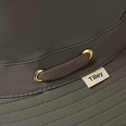 Tilley T4MO-1 Unisex Hiker's Hat (Olive, 7 7/8)