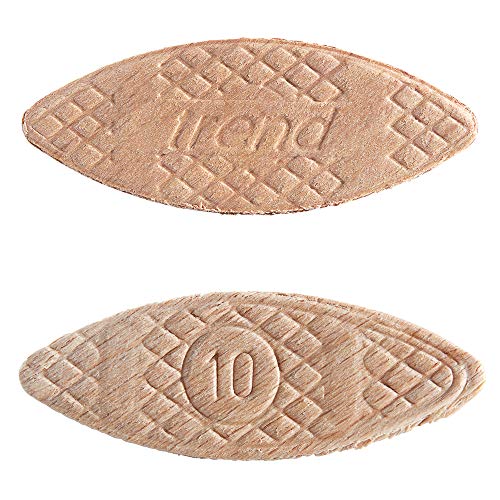Trend 1000pcs Beechwood Joining Biscuits (No. 10) for Woodworking and Furniture Framing, BSC/10/1000