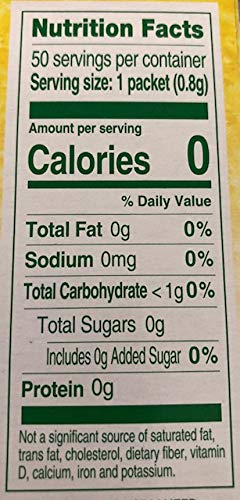 TRUE Lemon Crystallized Lemon Real Flavor Real Fruit (1-Box= 50 Packets)