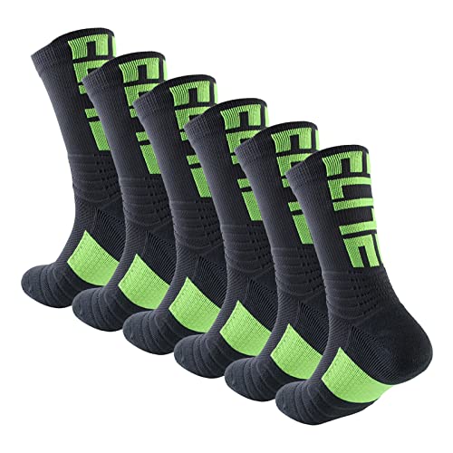 Womens Soft Bamboo Dress Socks Lightweight Premium Thin Crew Socks Bulk Pack Shoe Socks Yoga Socks with Grips for Women Pack
