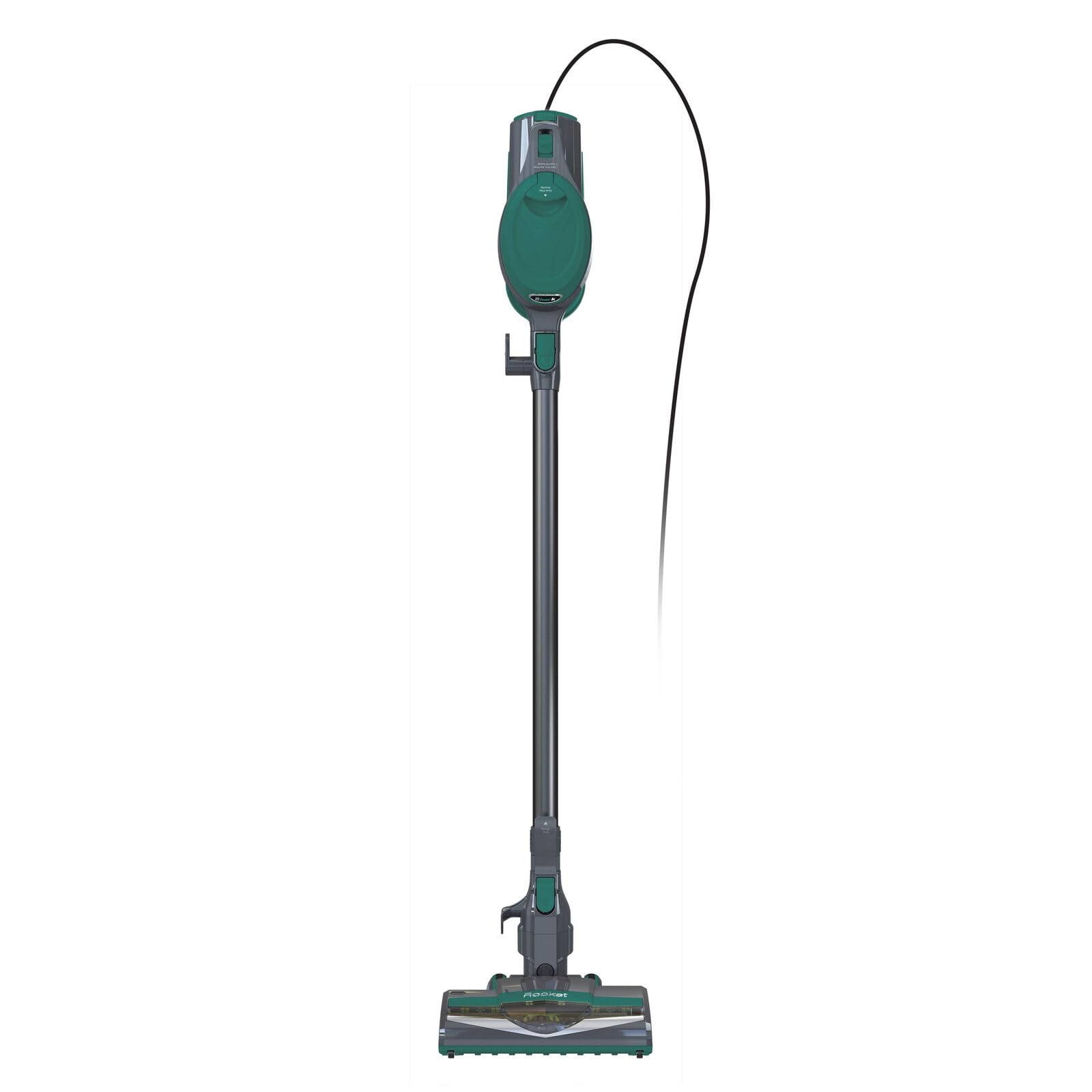 Shark CS110 Ultra Lightweight Corded Stick Vacuum with Easy Empty Cup, Fingertip Controls, Powerful Suction and Advanced Swivel Steering Over Hardwood Or Carpet (Renewed) (Emerald)