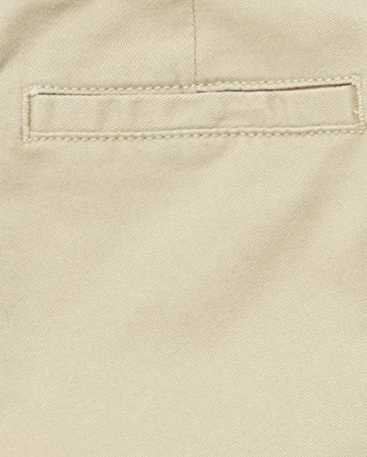 The Children's Place girls Uniform Chino Shorts, Sandy/Tidal 2 Pack, 10 US