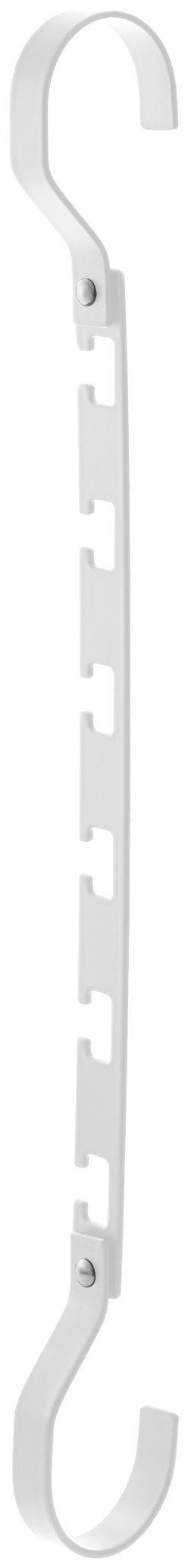 YAMAZAKI Space-Saving Home Hanger-Clothes Storage Hanging Rack Steel | Closet Organizer, One Size, White