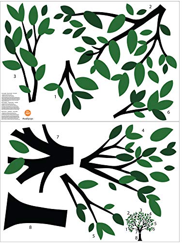 WallPops DWPK3369 Arboretum Art Kit Wall Decal, Multicolor
