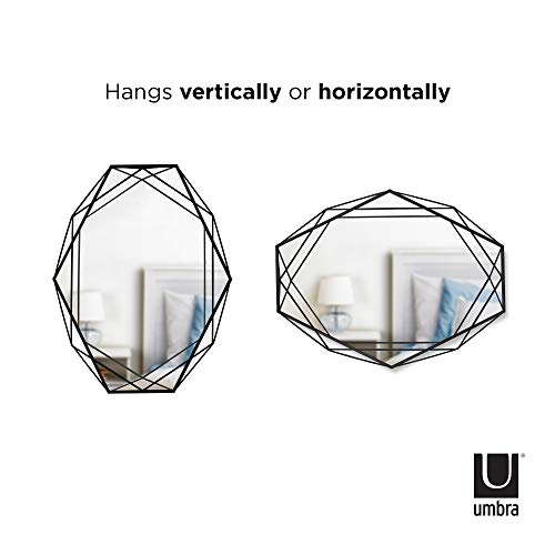 Umbra Prisma Wall Mirror,Black